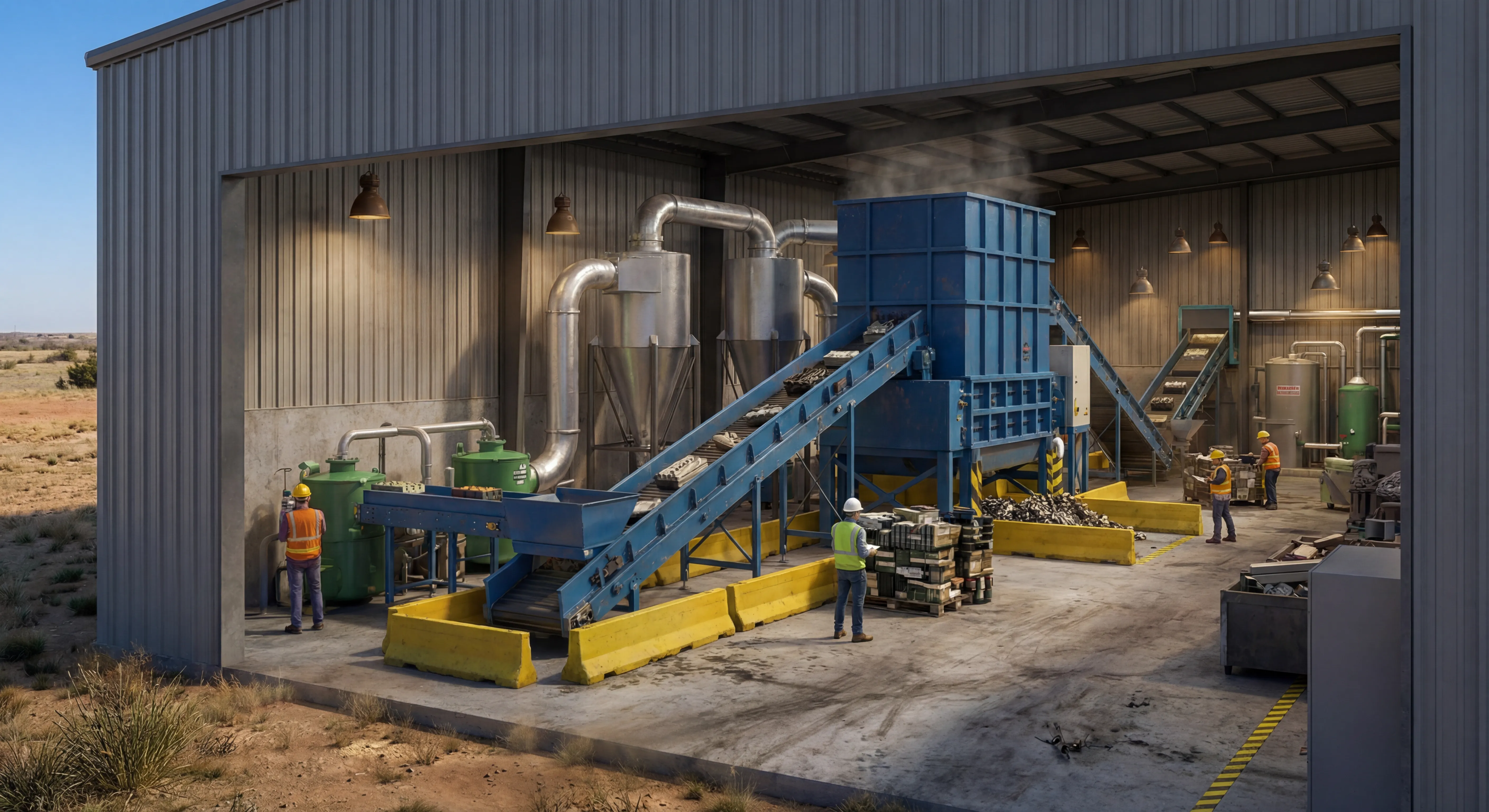 Z1 Recycling | Lithium-Ion Battery Recycling Facility in Oklahoma